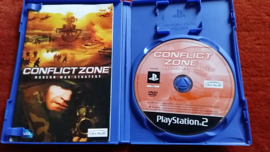 conflict zone modern war strategy ps2