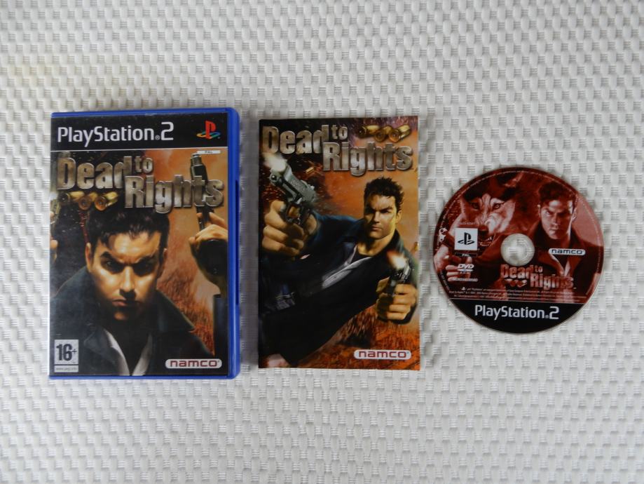 Dead to Rights TOP stanje za Playstation 2 PS2 #3522