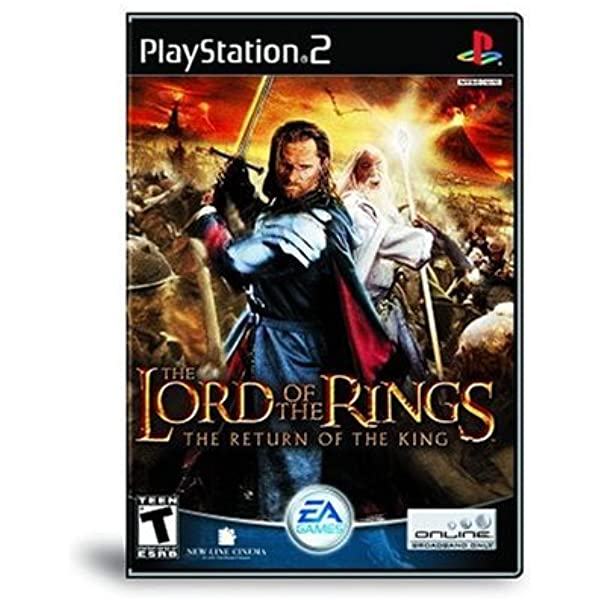 LOTR THE RETURN OF THE KING PS2