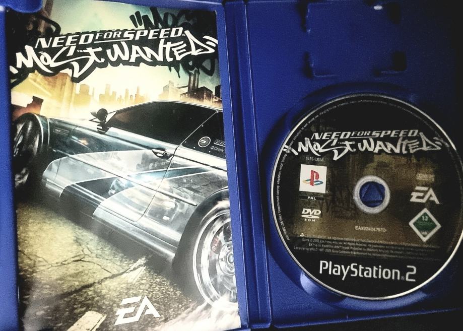 Need For Speed Most Wanted Playstation 2 igra kompletna