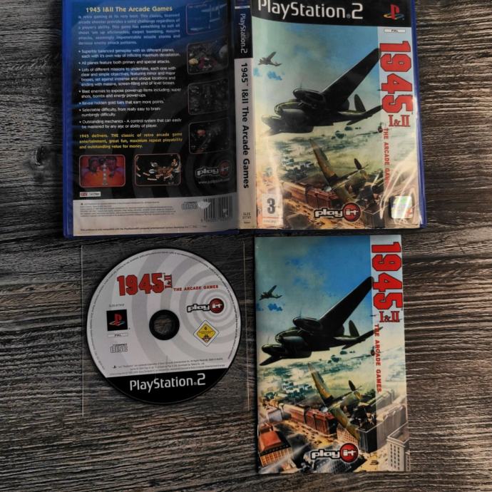 ps2 1945 I & II: The Arcade Games ps2