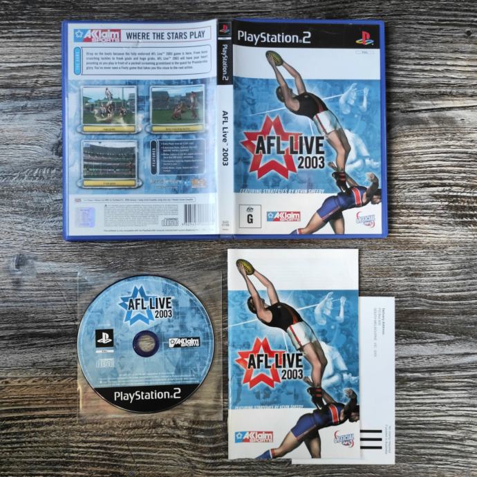 ps2 AFL Live 2003 ps2