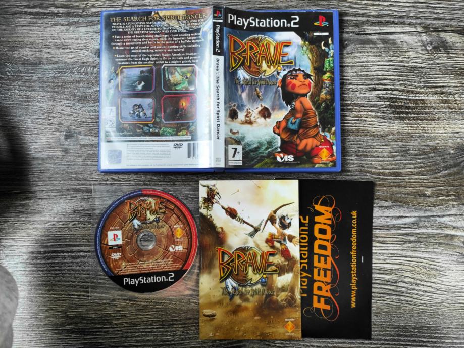 ps2 Brave The Search For Spirit Dancer ps2