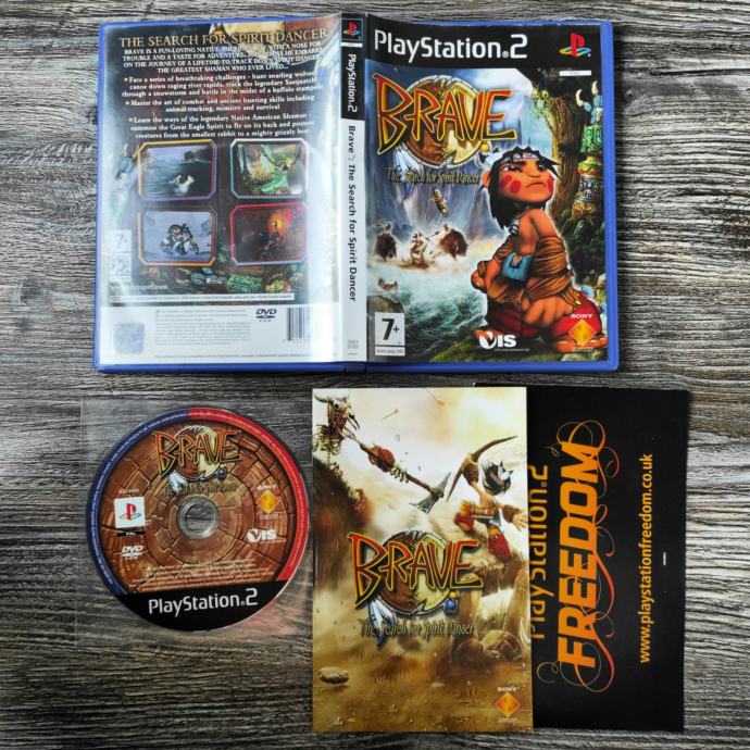 ps2 Brave The Search For Spirit Dancer ps2