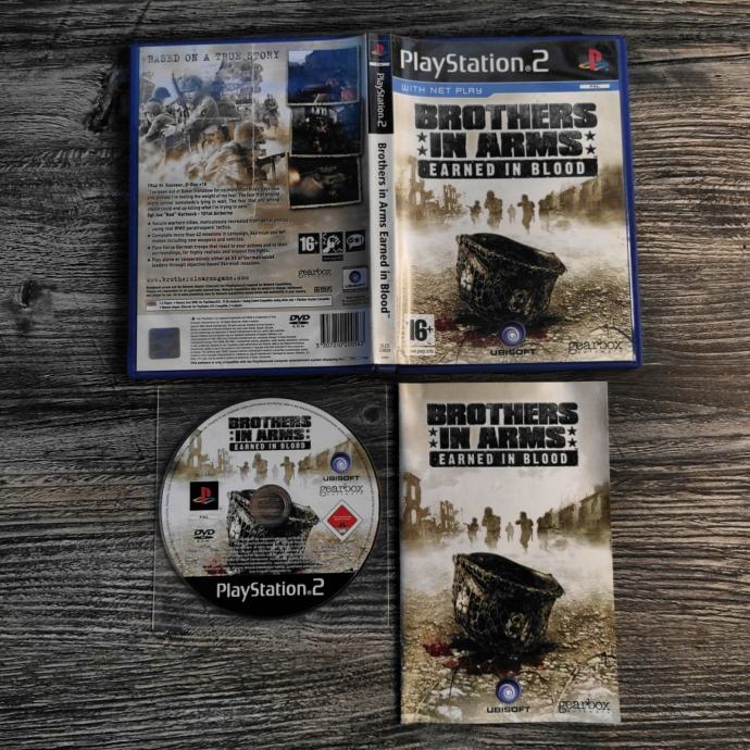 ps2 Brothers In Arms Earned In Blood ps2