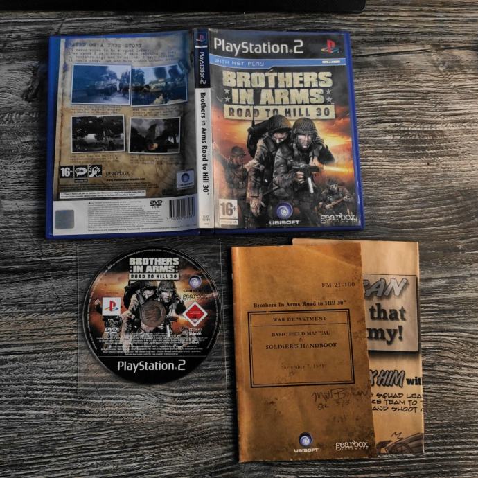 ps2 Brothers In Arms Road To Hill 30 ps2