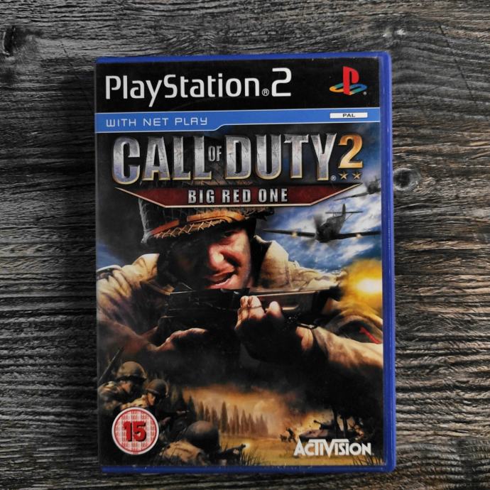 ps2 Call Of Duty 2 Big Red One ps2