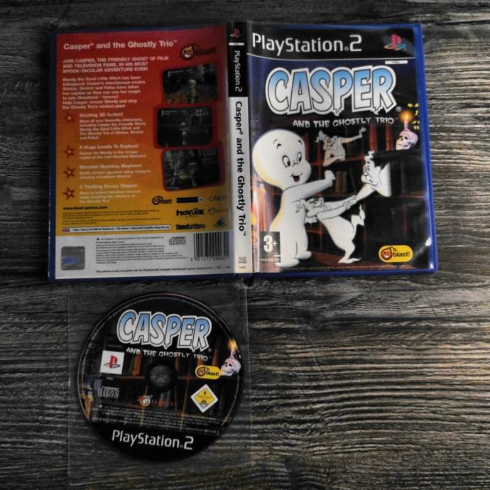 ps2 Casper And The Ghostly Trio ps2