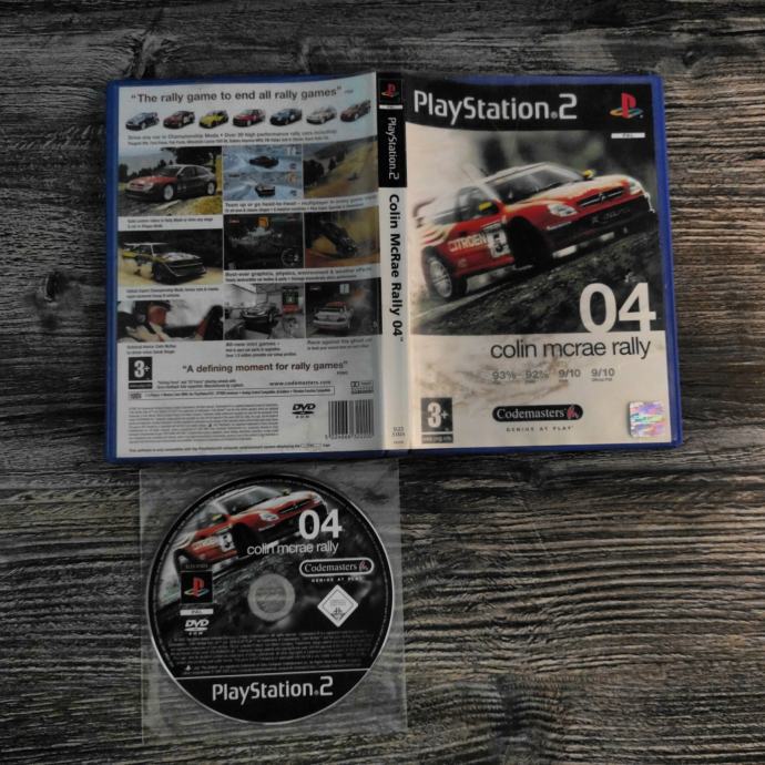 ps2 Colin McRae Rally 04 ps2