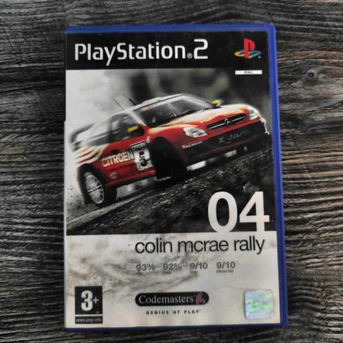 ps2 Colin McRae Rally 04 ps2