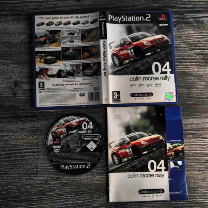 ps2 Colin McRae Rally 04 ps2