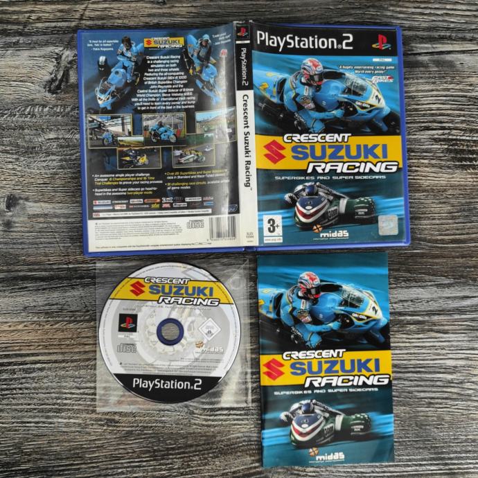 ps2 Crescent Suzuki Racing: Superbikes And Super Sidecars ps2