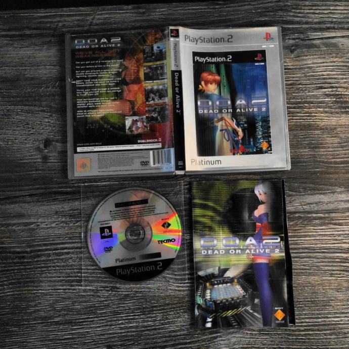 ps2 Dead Or Alive 2 [Platinum] ps2
