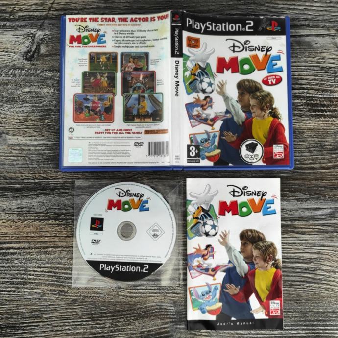 ps2 Disney Move ps2