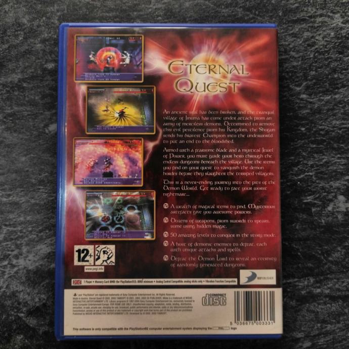 ps2 Eternal Quest ps2