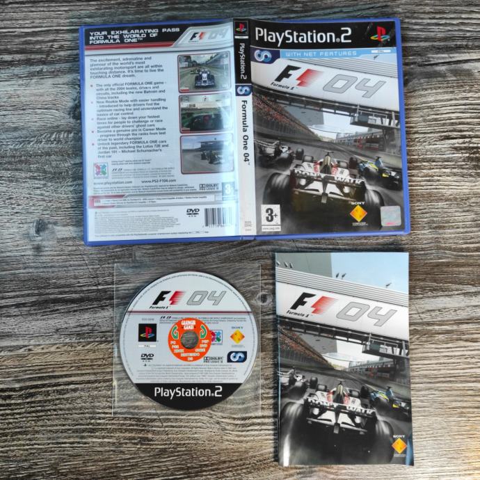 ps2 Formula One 2004 ps2