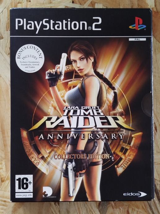PS2 igra Tomb Raider Anniversary