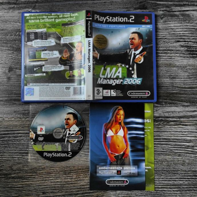 ps2 LMA Manager 2006 ps2