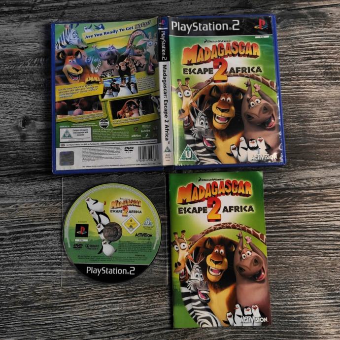 ps2 Madagascar Escape 2 Africa ps2