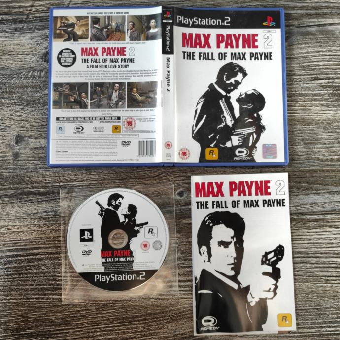 ps2 Max Payne 2 Fall Of Max Payne ps2