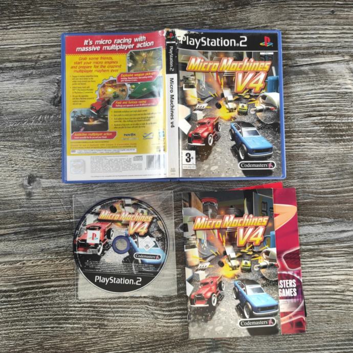 ps2 Micro Machines V4 ps2