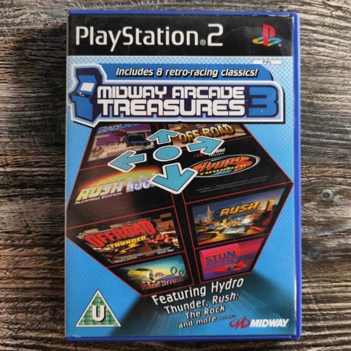 ps2 Midway Arcade Treasures 3 ps2