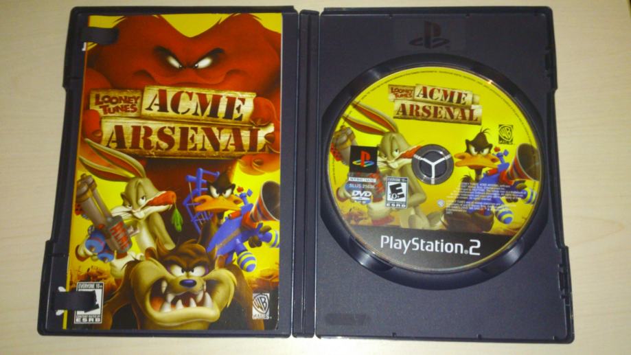 PS2 ORIGINAL IGRA ACME ARSENAL LONET TUNES ( ZEKOSLAV MRKVA )