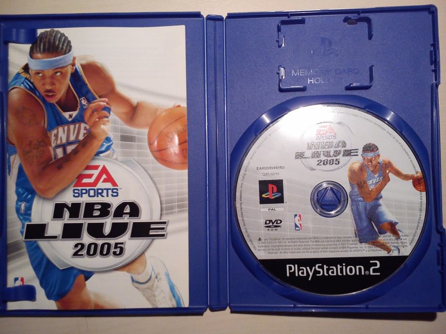PS2 ORIGINAL IGRA NBA LIVE 2005