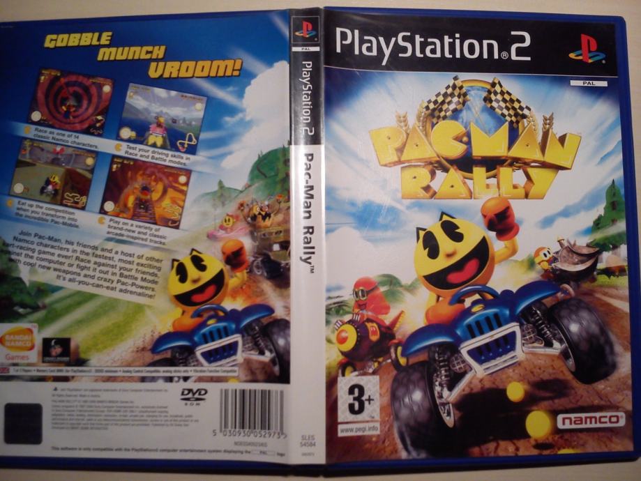PS2 ORIGINAL IGRA PACMAN RALLY
