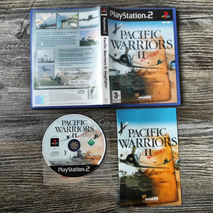 ps2 Pacific Warriors 2: Dogfight ps2