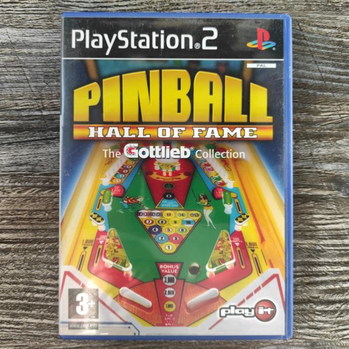 ps2 Pinball Hall Of Fame ps2