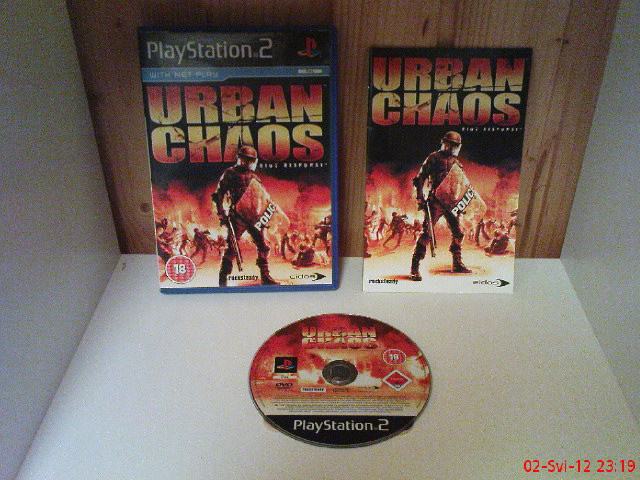 PS2 PlayStation 2 original igra Urban Chaos : Riot Response