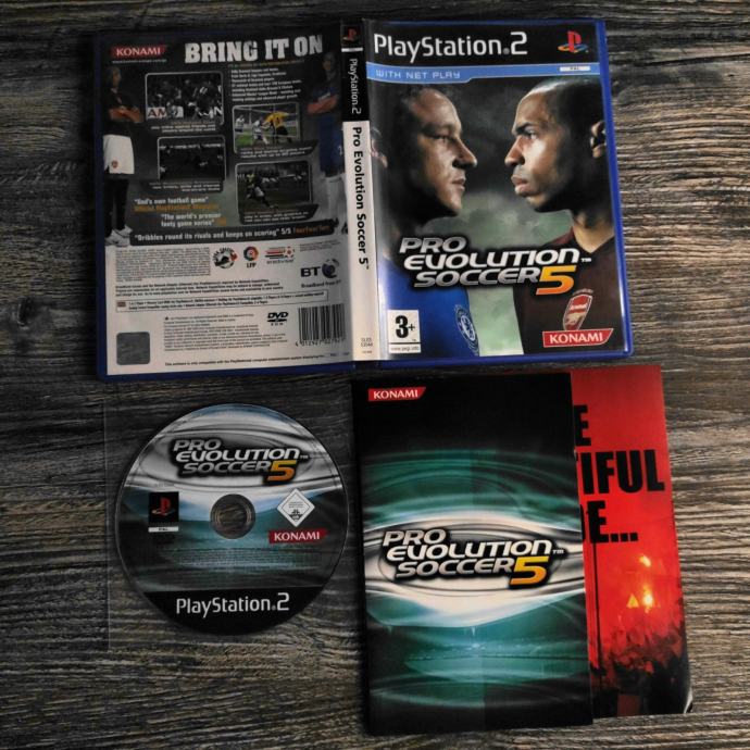ps2 Pro Evolution Soccer 5 ps2