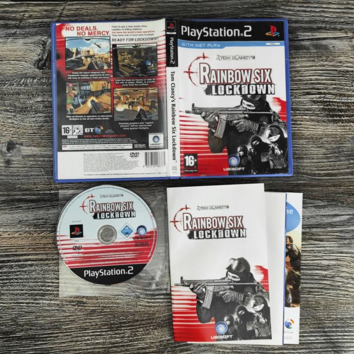 ps2 Rainbow Six Lockdown ps2