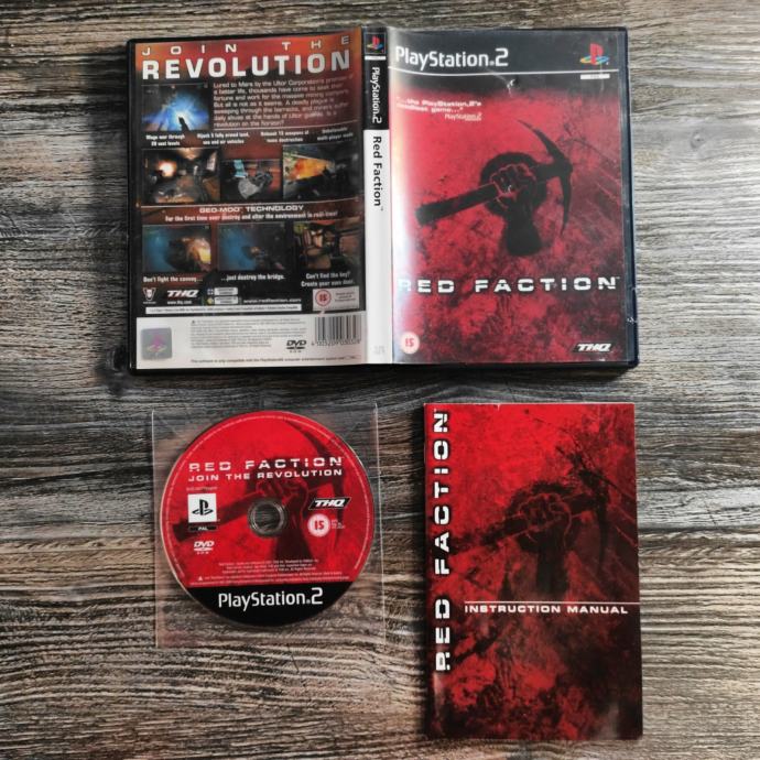 ps2 Red Faction ps2