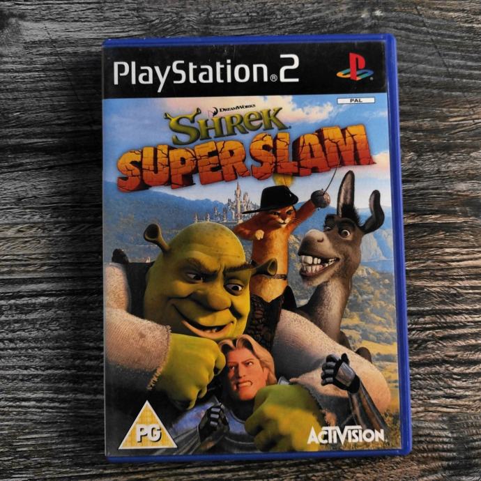 ps2 Shrek Superslam ps2