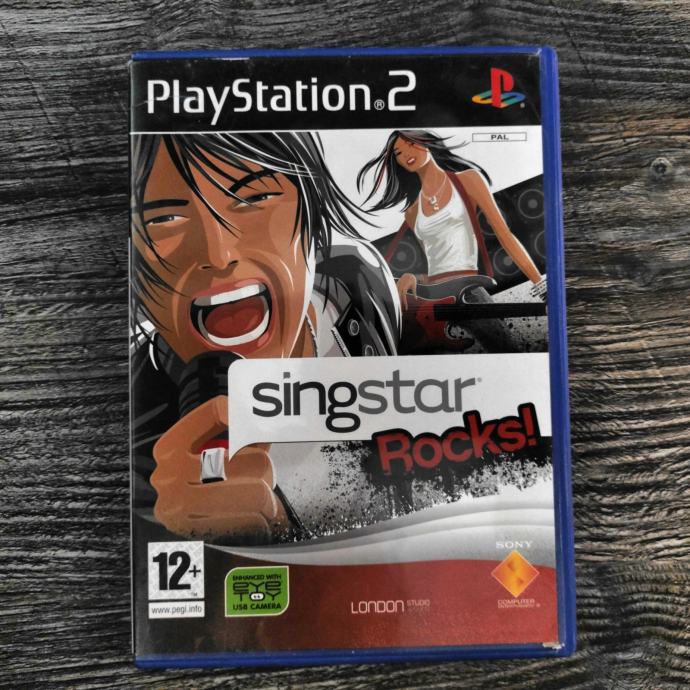 ps2 SingStar Rocks ps2