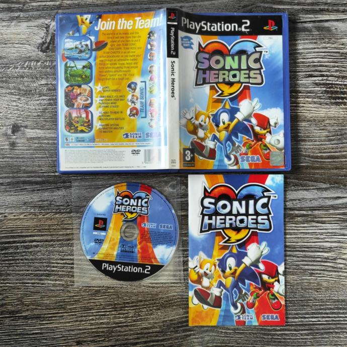 ps2 Sonic Heroes ps2