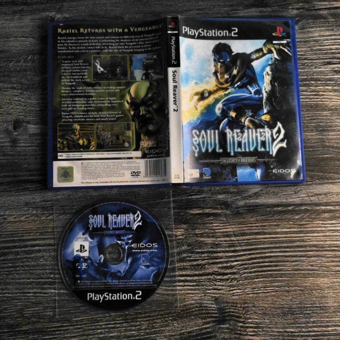 ps2 Soul Reaver 2: Legacy Of Kain ps2