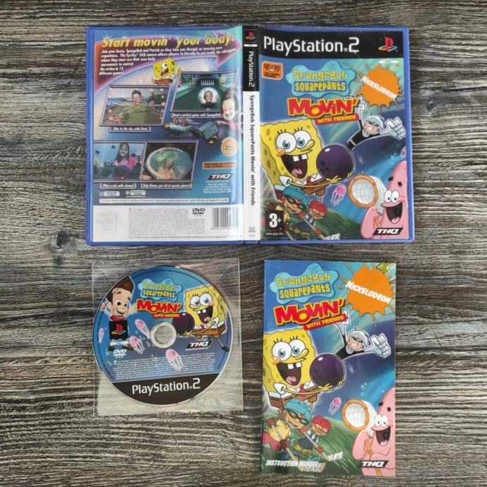 ps2 Spongebob And Friends: Movin ps2