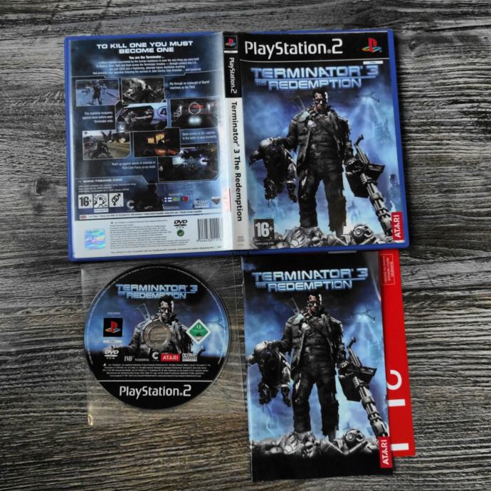 ps2 Terminator 3 The Redemption ps2