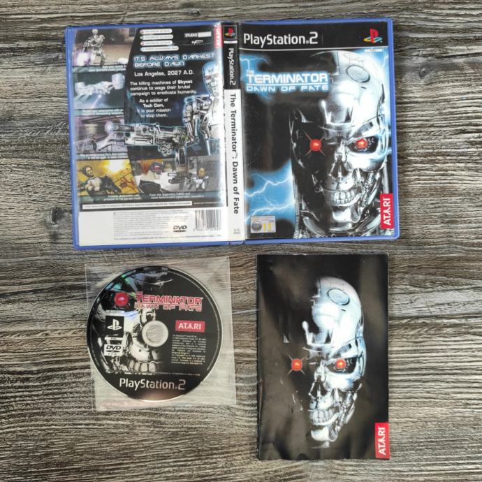 ps2 Terminator Dawn Of Fate ps2