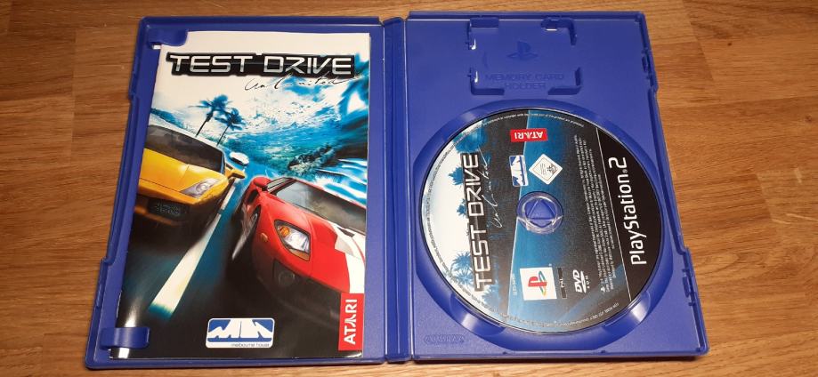 PS2 Test Drive Igra