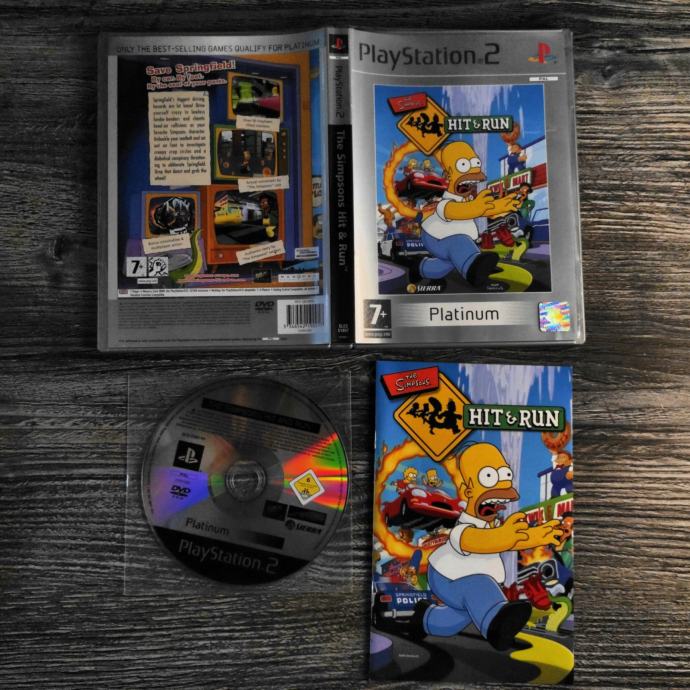 ps2 The Simpsons Hit And Run ps2