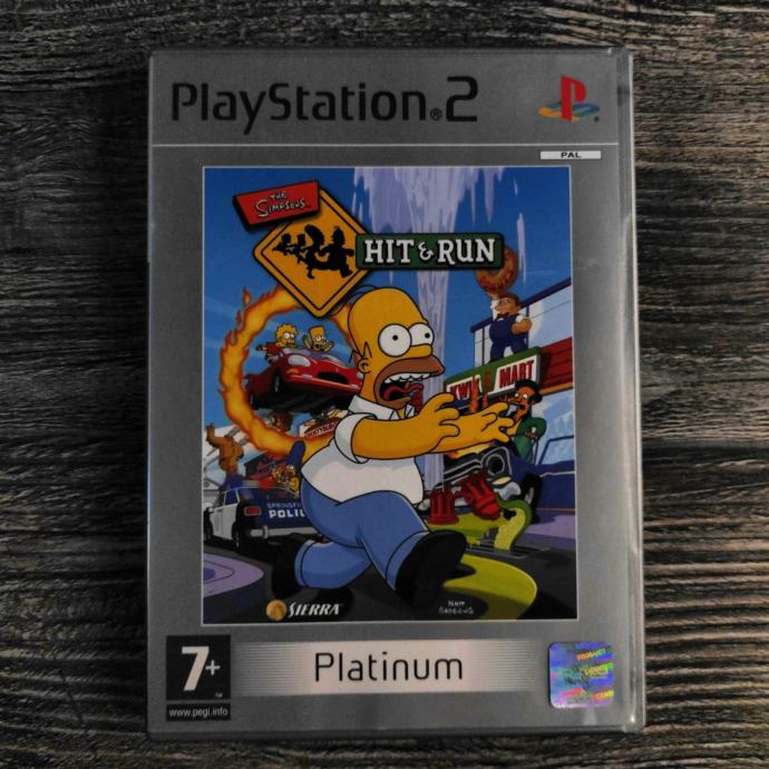 ps2 The Simpsons Hit And Run ps2