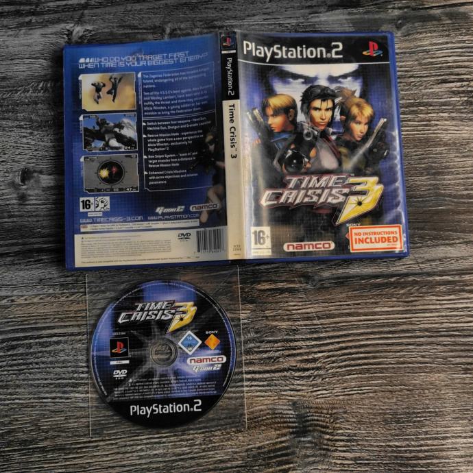 ps2 Time Crisis 3 ps2