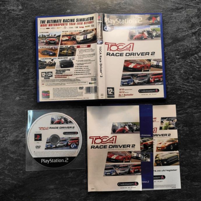 ps2 TOCA Race Driver 2 ps2