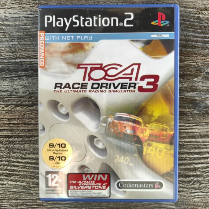 ps2 TOCA Race Driver 3 ps2