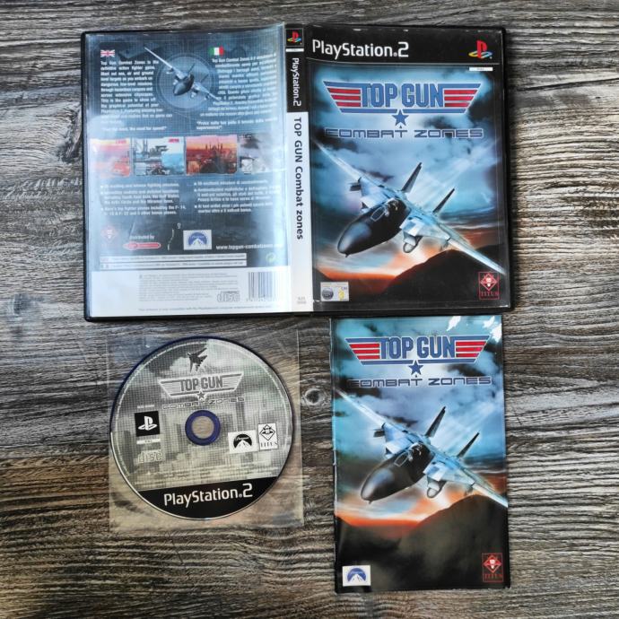 ps2 Top Gun Combat Zones ps2