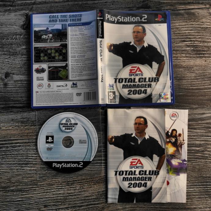 ps2 Total Club Manager 2004 ps2